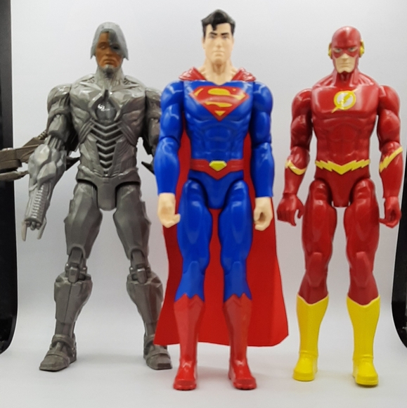 DC Comics | Toys | Dc Comics Action Figures 2 Tech Blast Lot Of 3 ...